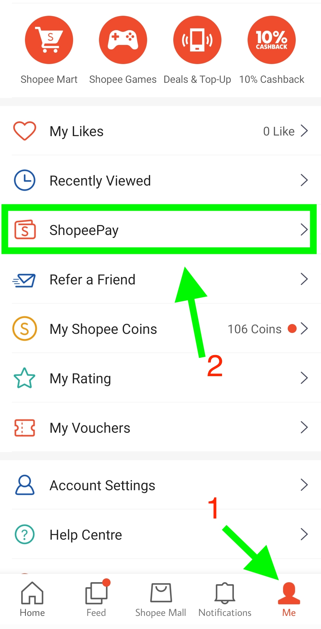 Cara Pindahkan Kredit e-Dompet TnG Ke Dalam Akaun ShopeePay