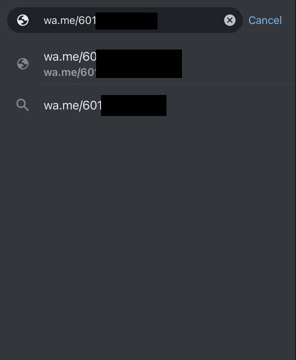 Cara Hantar Mesej Pada Diri Sendiri Di WhatsApp