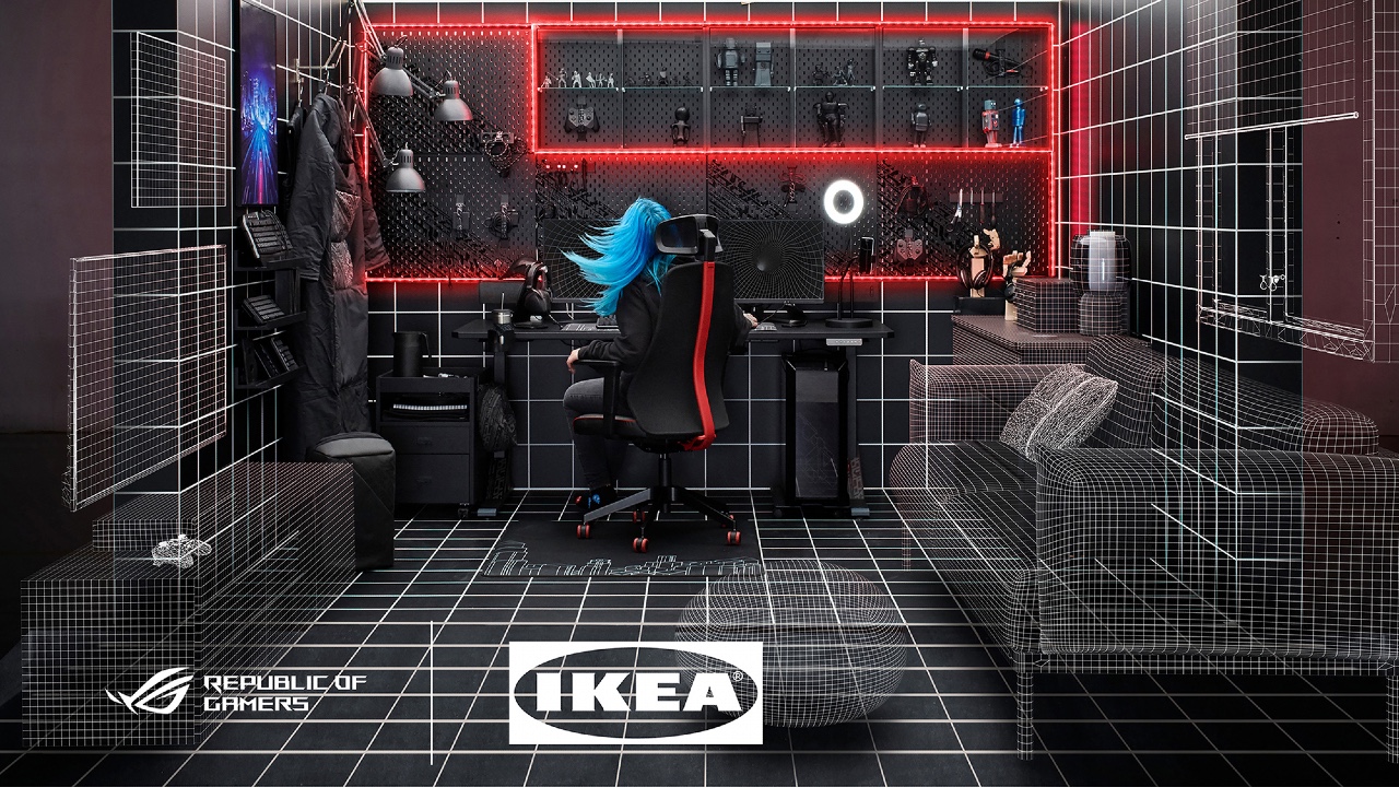 Perabot 'Gaming' IKEA ROG Akan Tiba Di Malaysia November Ini