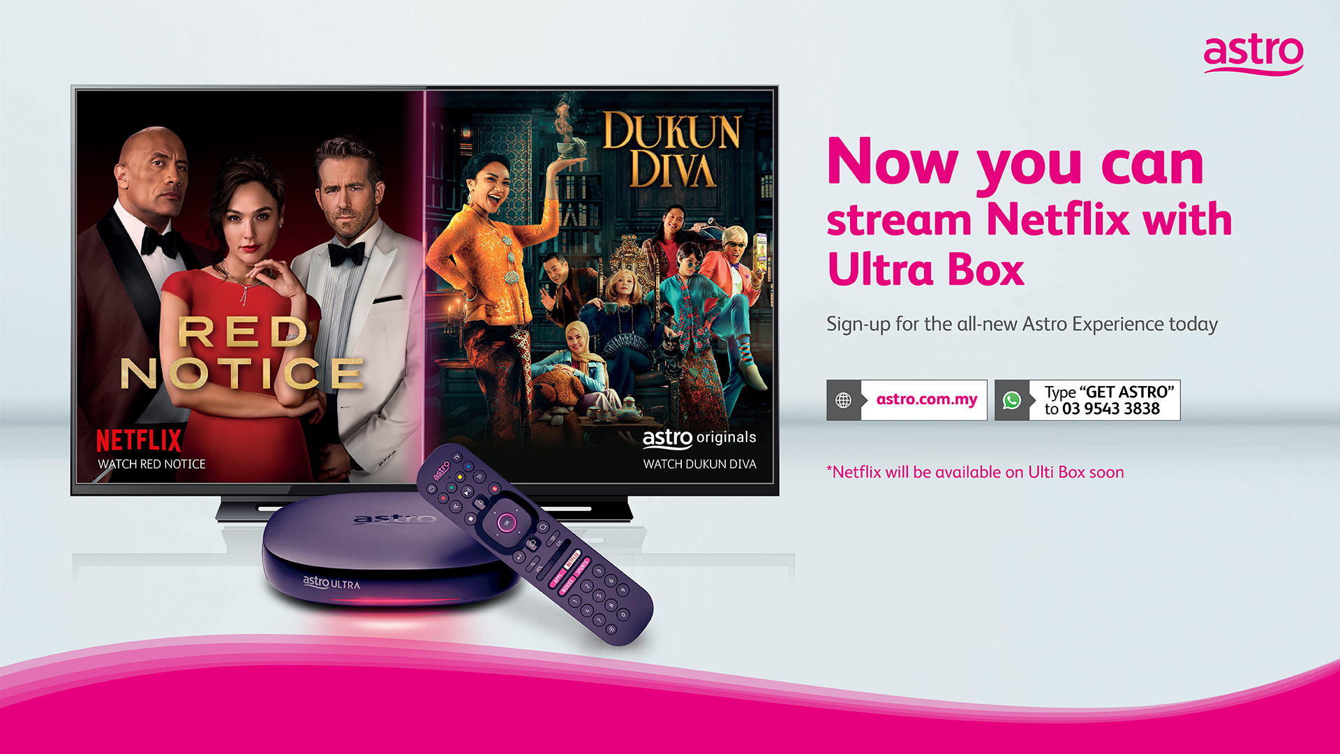 Netflix Kini Rasmi Di Astro, Pelanggan Boleh Strim Guna Ultra Box