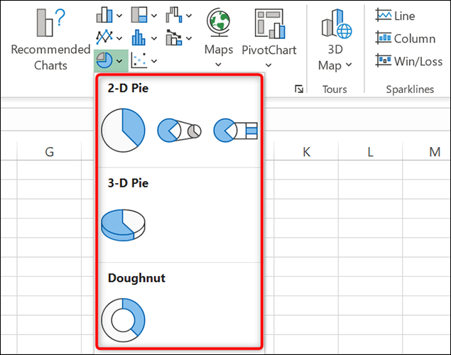 Cara Membina "Pie Chart" Menggunakan Microsoft Excel