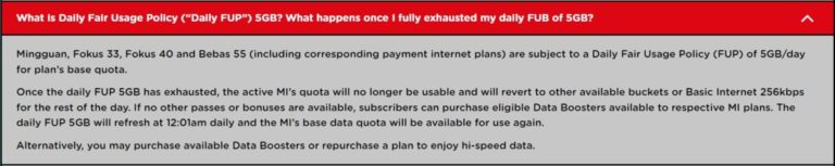 Kenali Apa Itu FUP Dan Kenapa Ia Disertakan Dalam Pelan Internet ...