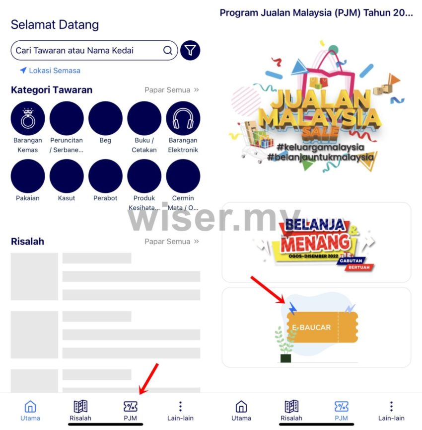 Cara Tebus Baucar RM20 eWallet Program Jualan Malaysia