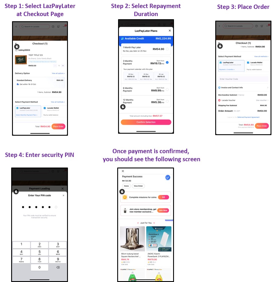 Lazada Kini Memperkenalkan Servis LazPayLater Menyaingi SPayLater