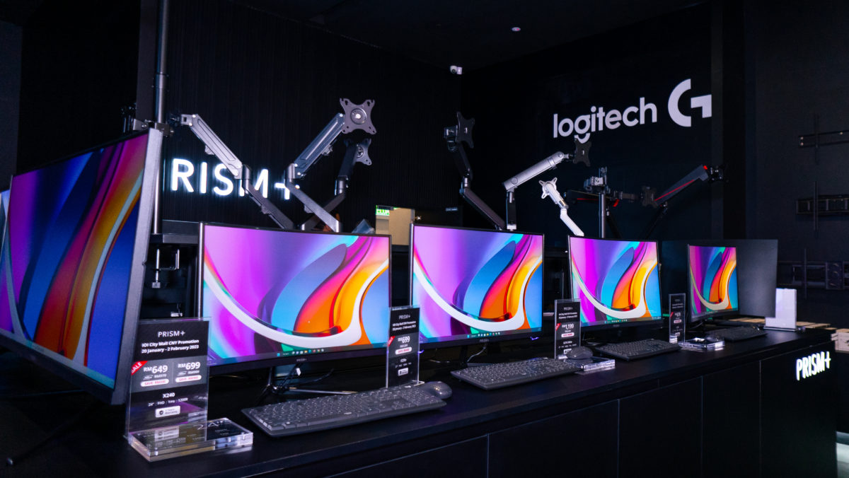 PRISM+ Buka Kedai Terbesar Mereka Di IOI City Mall, Turut Jual Produk Logitech G