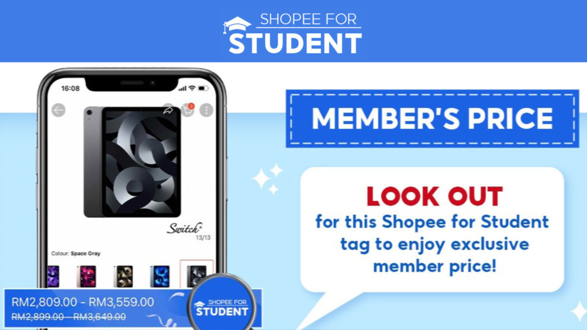 Shopee For Student Eksklusif Bagi Pelajar, Hanya 3 Langkah Untuk Daftar