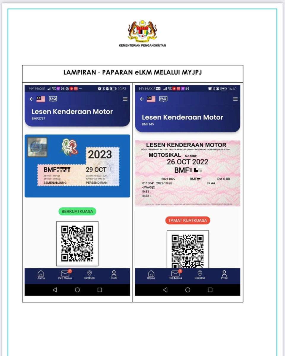 Laman Web JPJ Dan Aplikasi MyJPJ 'Down'