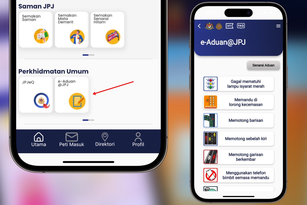 Nampak Pengguna Tak Patuhi Peraturan Jalan Raya? Ini Cara Mudah Buat Aduan