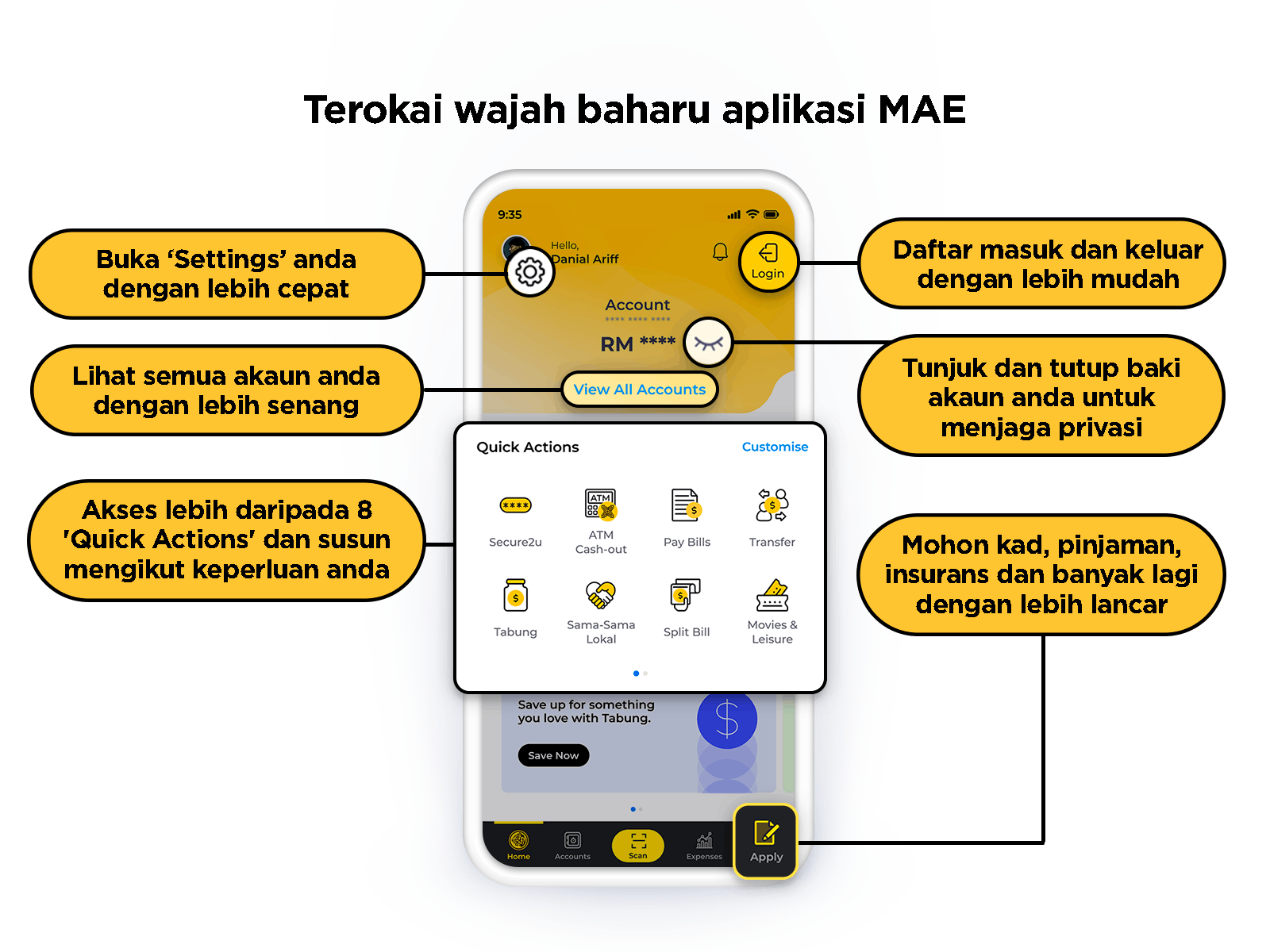 Aplikasi MAE Kini Berwajah Baharu