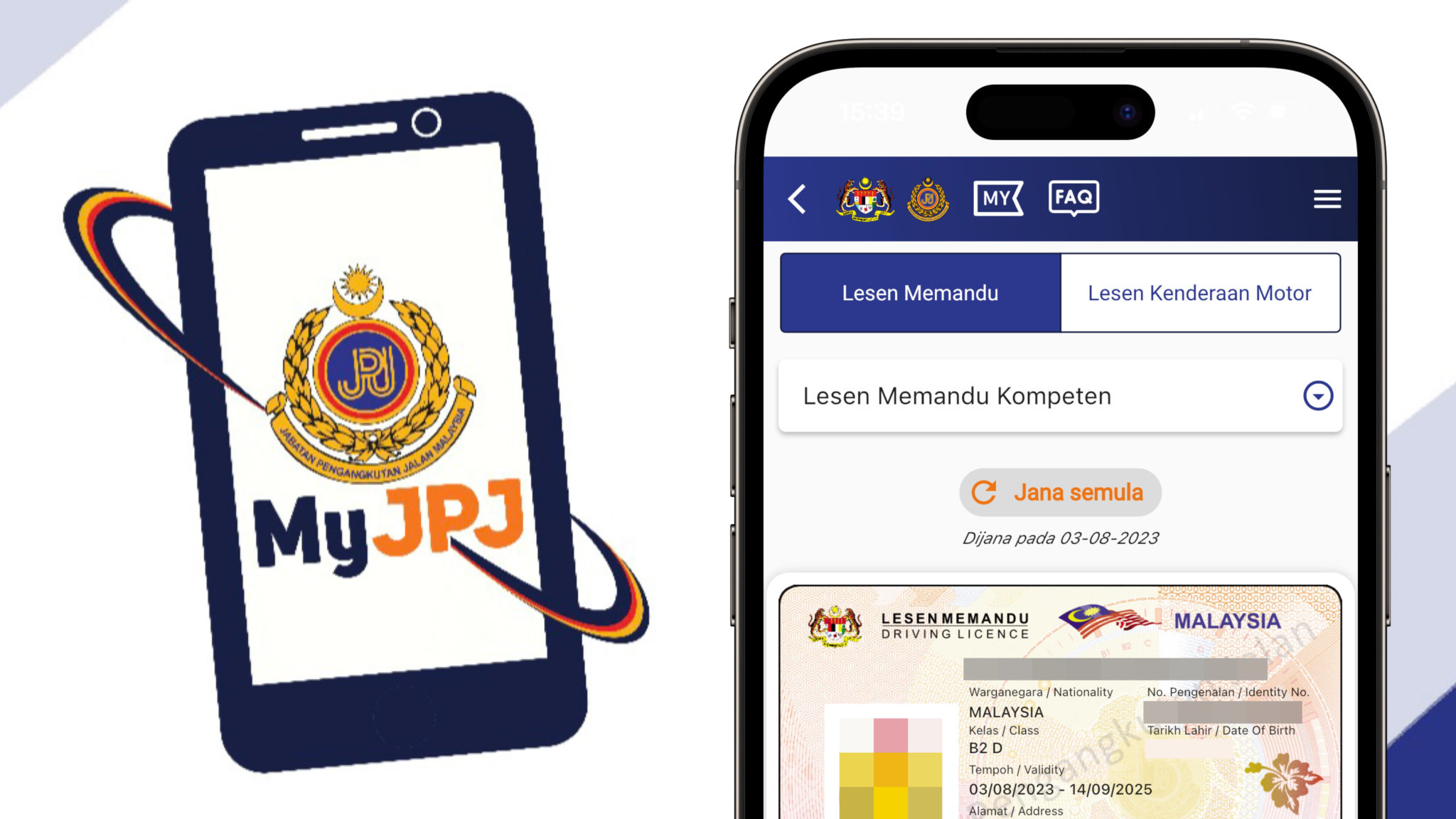 Cara 'Renew' Lesen Memandu Di Aplikasi MyJPJ