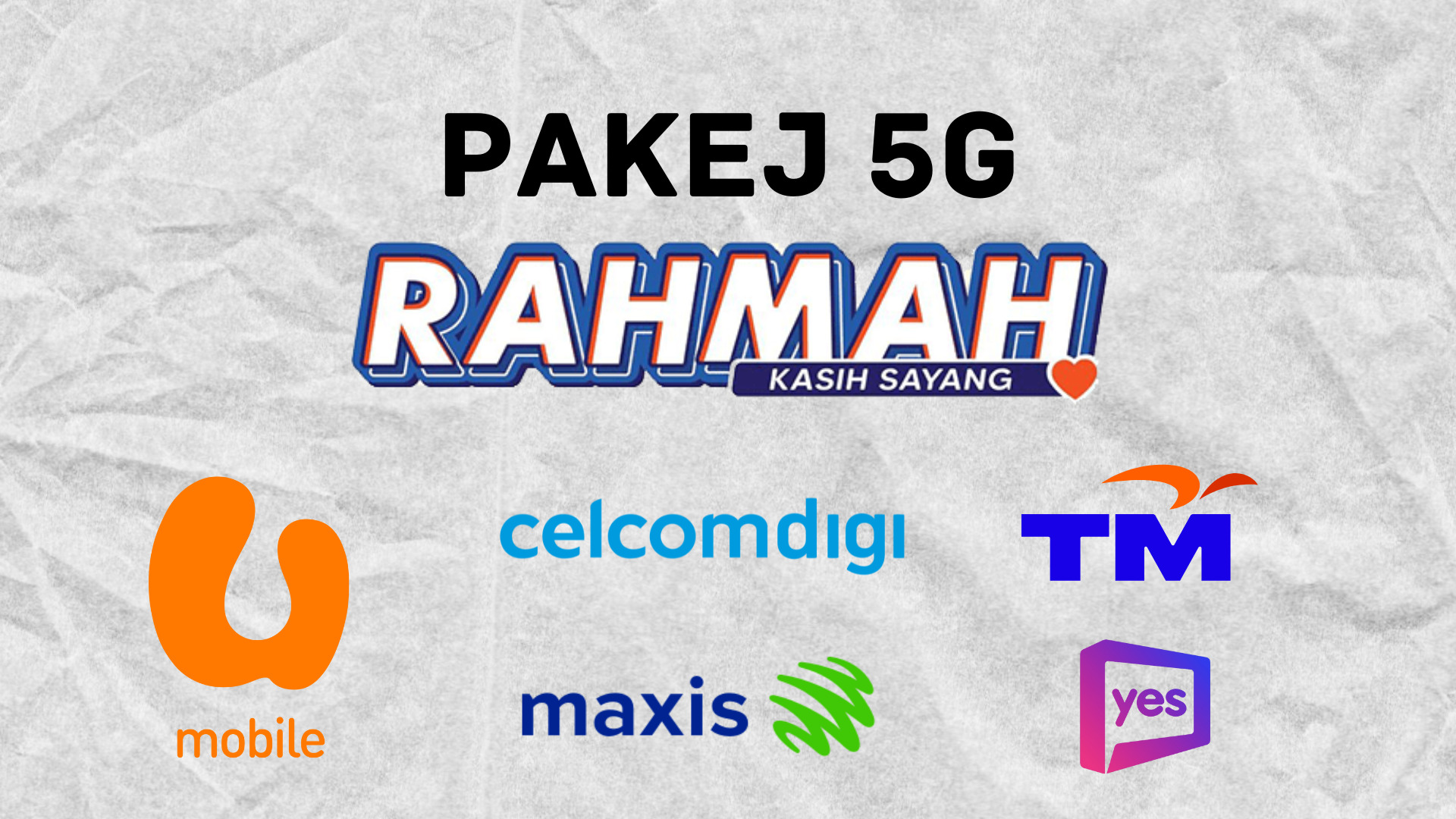Ini Perbandingan Pakej 5G RAHMAH Paling Berbaloi
