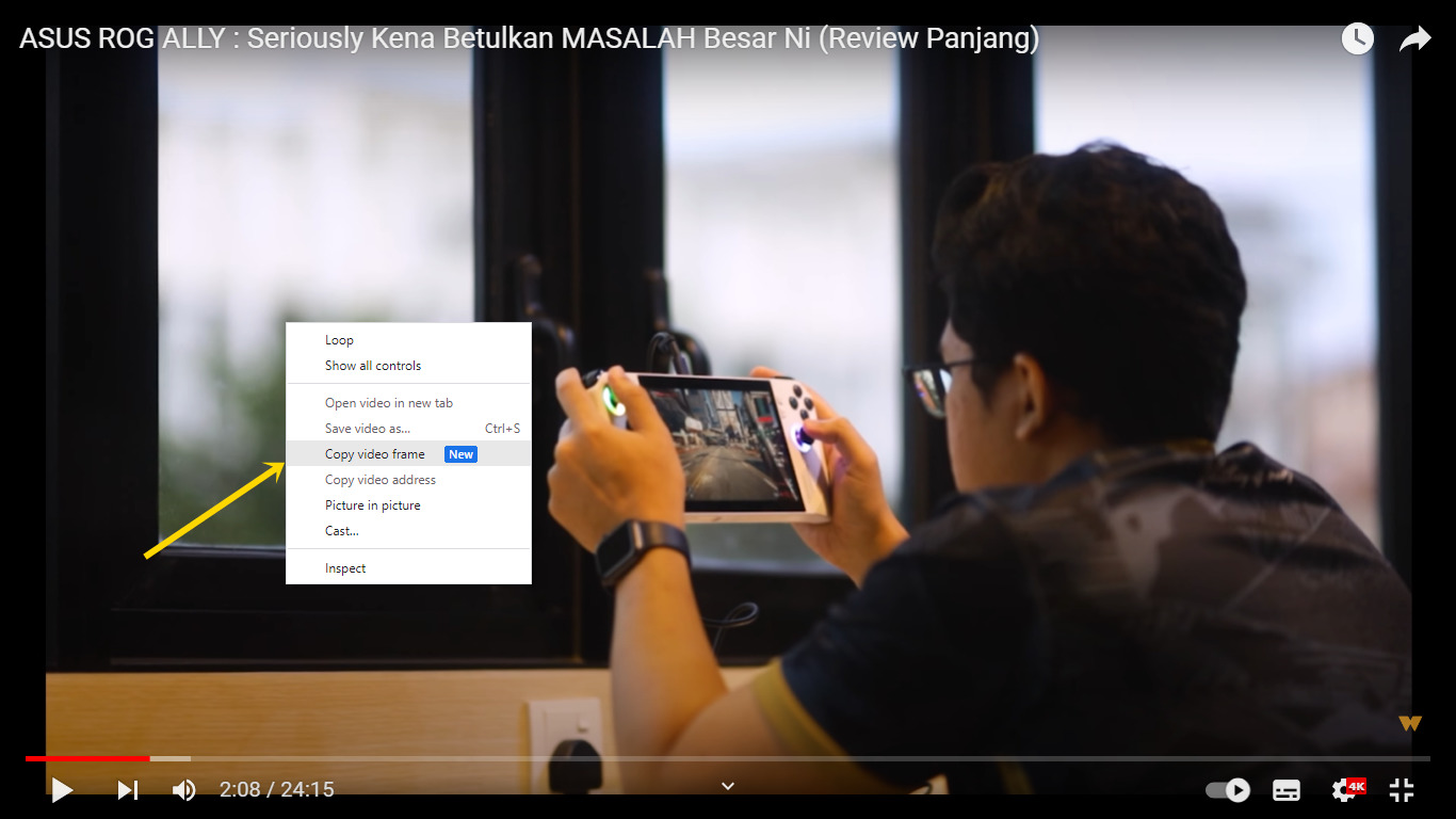 Google Perkenal Cara Mudah Tangkap Layar Video Dengan Kualiti Lebih Baik