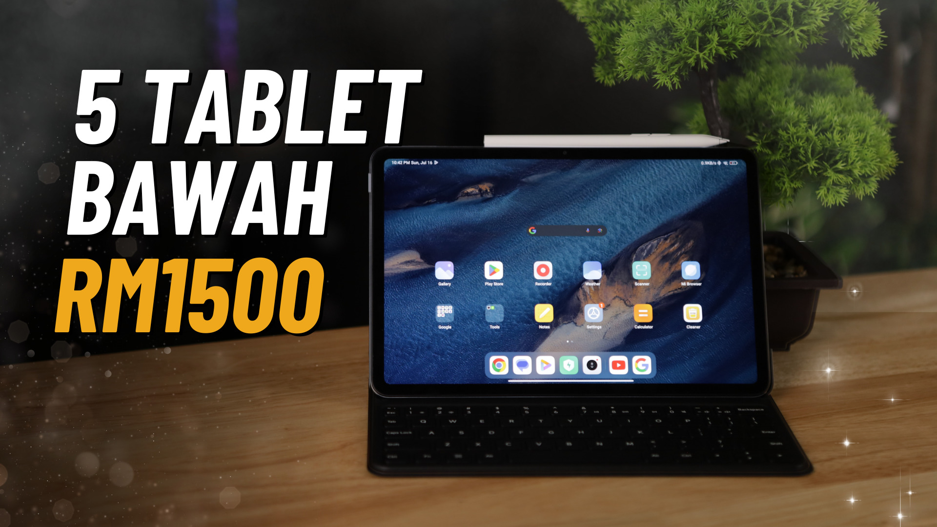 5 Tablet Berbaloi Bawah RM1500