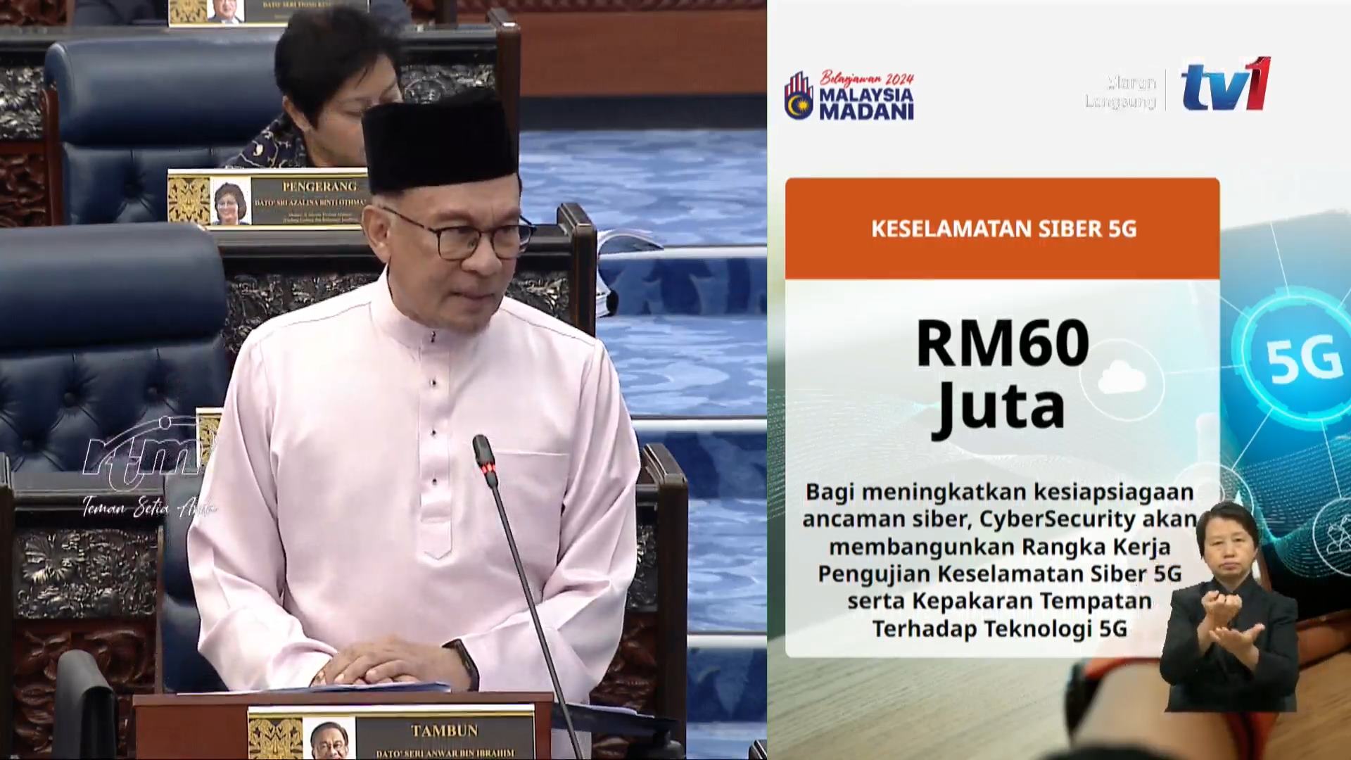 Belanjawan 2024: RM60 Juta Peruntukan Untuk Keselamatan Siber 5G