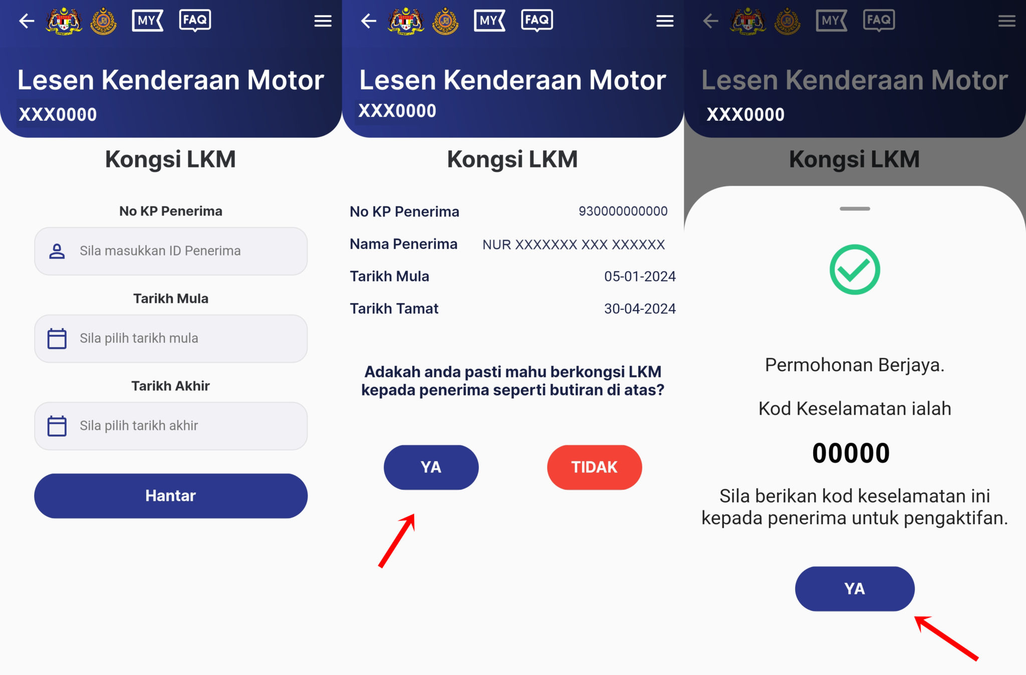 Ini Cara Kongsi Dan Terima 'Road Tax' Digital Di Aplikasi MyJPJ