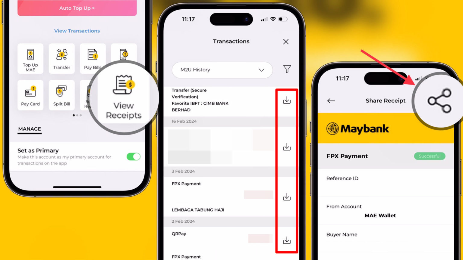Terlupa Simpan Resit Transaksi, Ini Cara Dapatkan Semula Di Aplikasi MAE