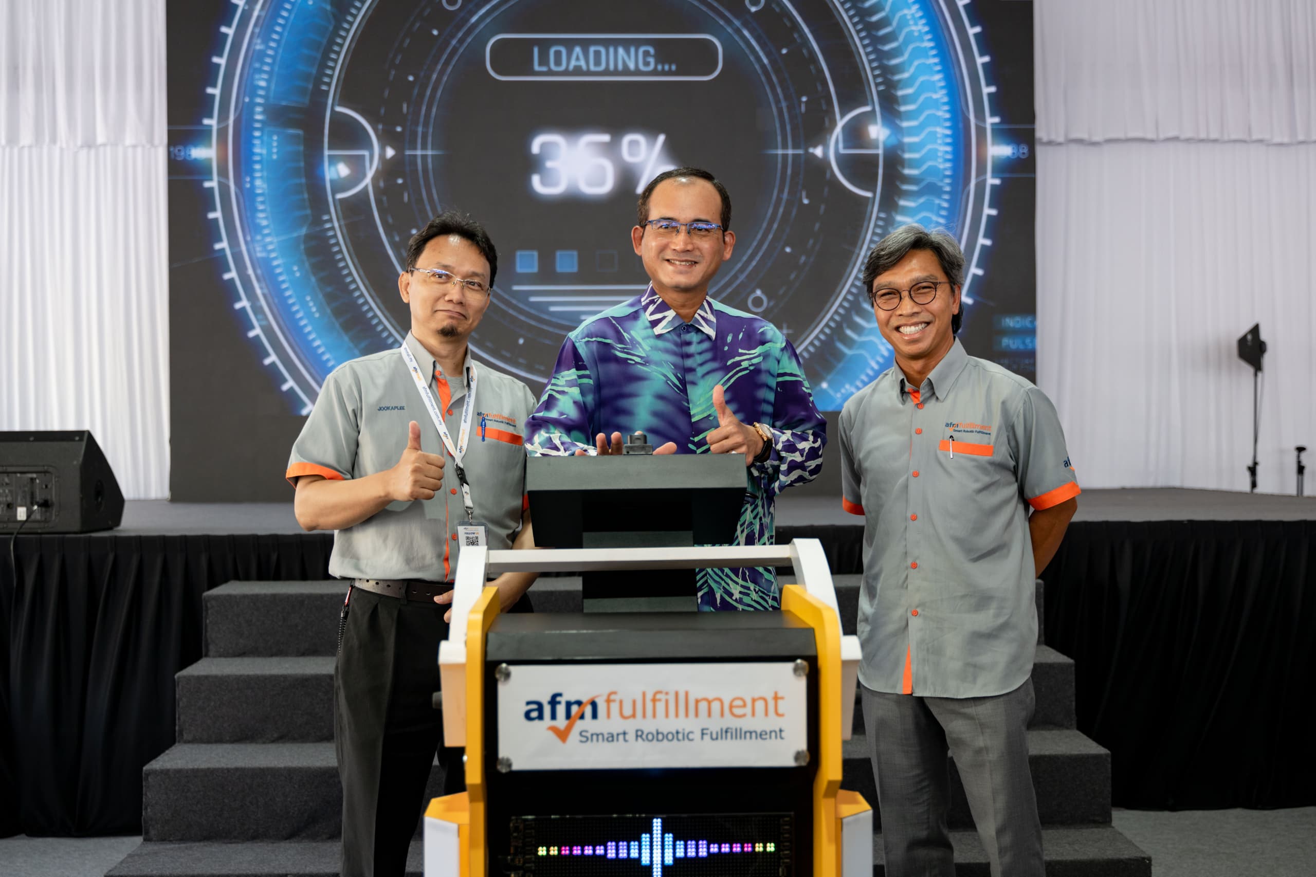 AFM Fulfillment Lancar Gudang Robotik Pintar Pertama Di Malaysia Untuk e-Dagang