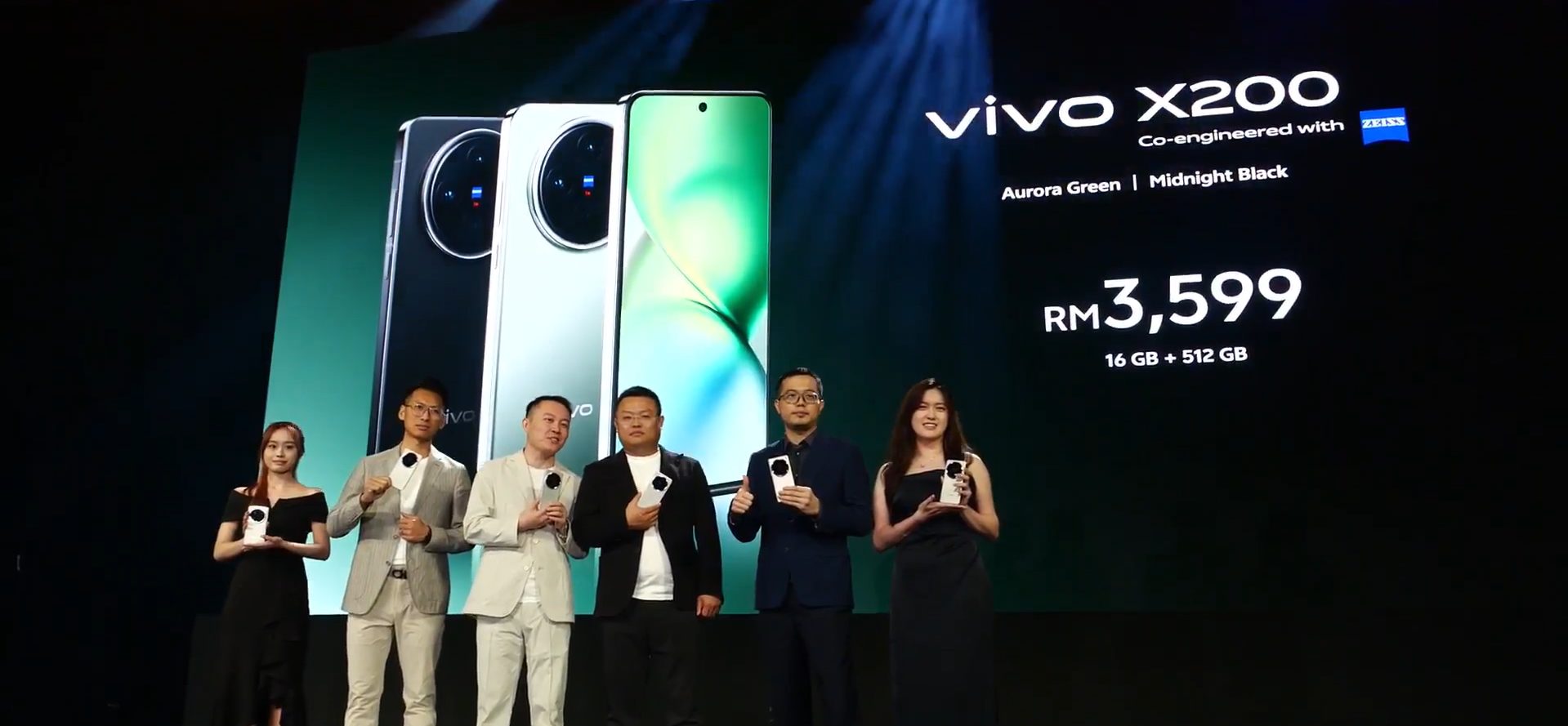 Siri vivo X200 Rasmi Di Malaysia, Harga Bermula RM3,599