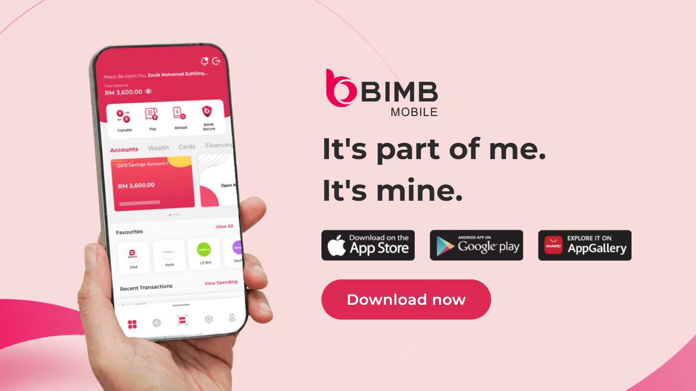 Bank Islam Lancar Aplikasi, Perbankan Internet Baharu - BIMB Mobile ...