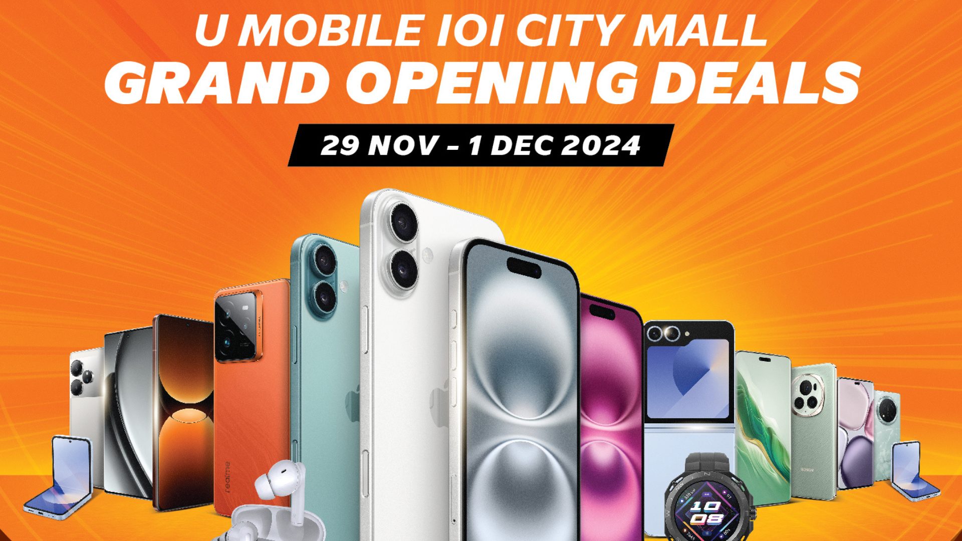 U Mobile Buka Kedai Baharu di IOI City Mall Putrajaya