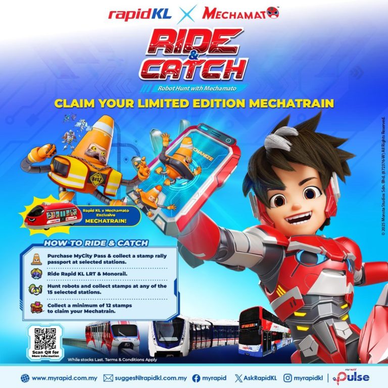 Rapid KL Lancar Tren, Bas Dengan Tema Mechamato - Berpeluang Tebus ...