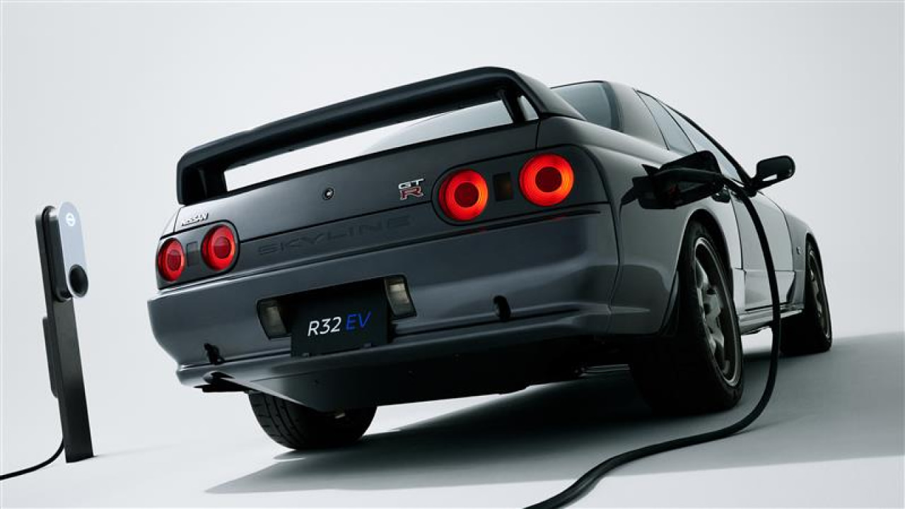 Nissan 'Convert' Skyline R32 GT-R Kepada EV