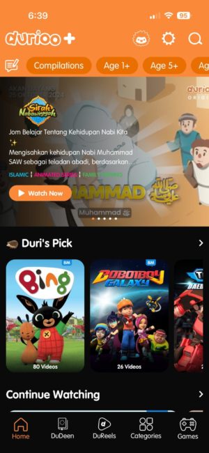 Durioo+ Dengan Wajah Baharu Ada Ciri Bantu Kanak-Kanak Hafal Surah Lazim