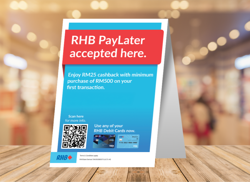RHB Perkenal RHB PayLater, Ini Cara Mohon