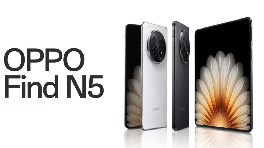 OPPO Find N5 Rasmi, Telefon Lipat Nipis Dengan Harga RM7,999