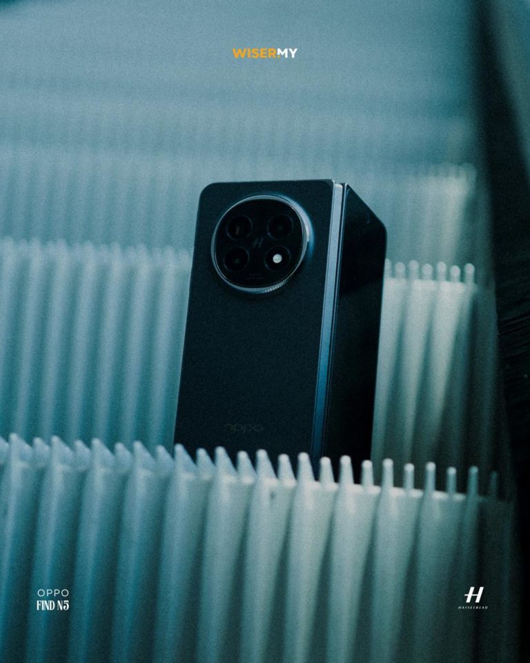 OPPO Find N5 Rasmi, Telefon Lipat Nipis Dengan Harga RM7,999