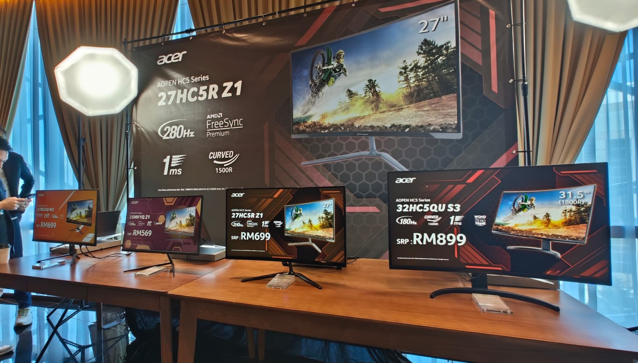 Acer Melancarkan 4 Monitor 'Gaming' Harga Bawah RM900