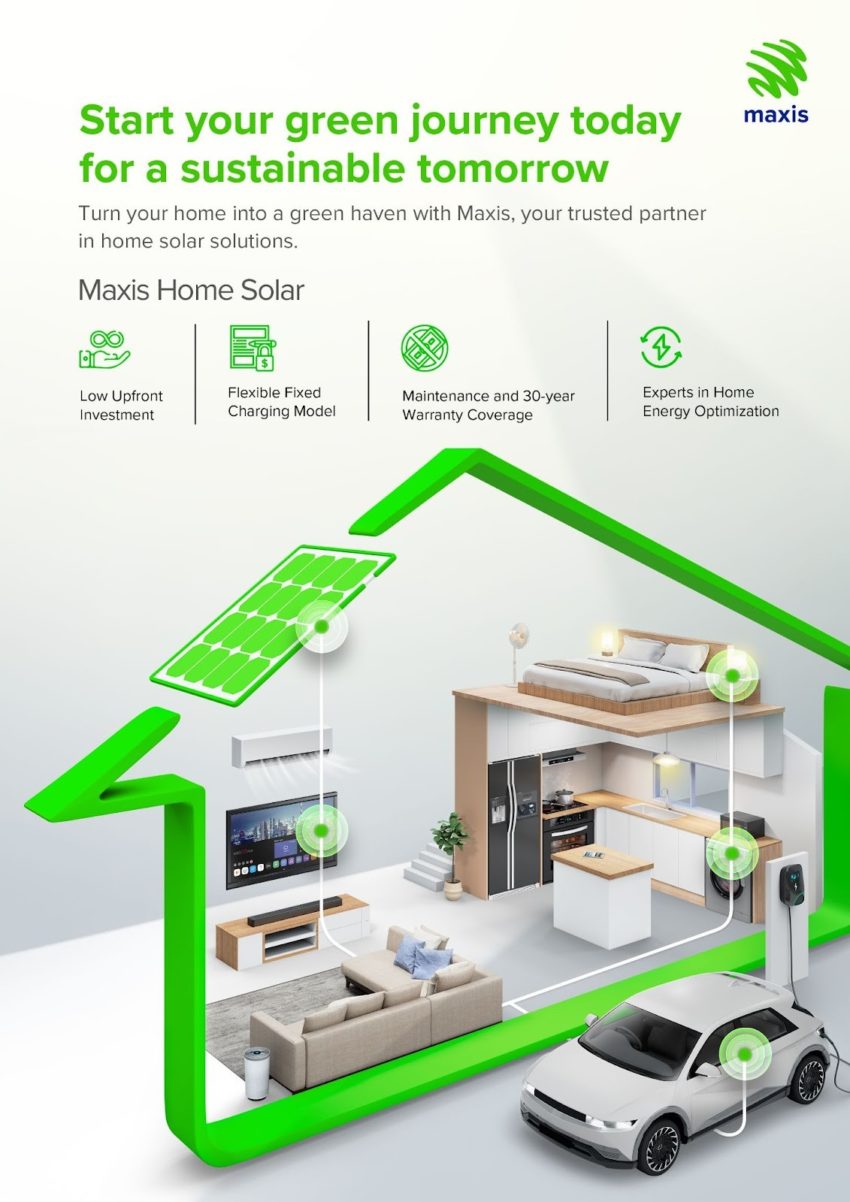 Maxis Home Solar Kini Tersedia Di Seluruh Semenanjung — Jimat Bil ...