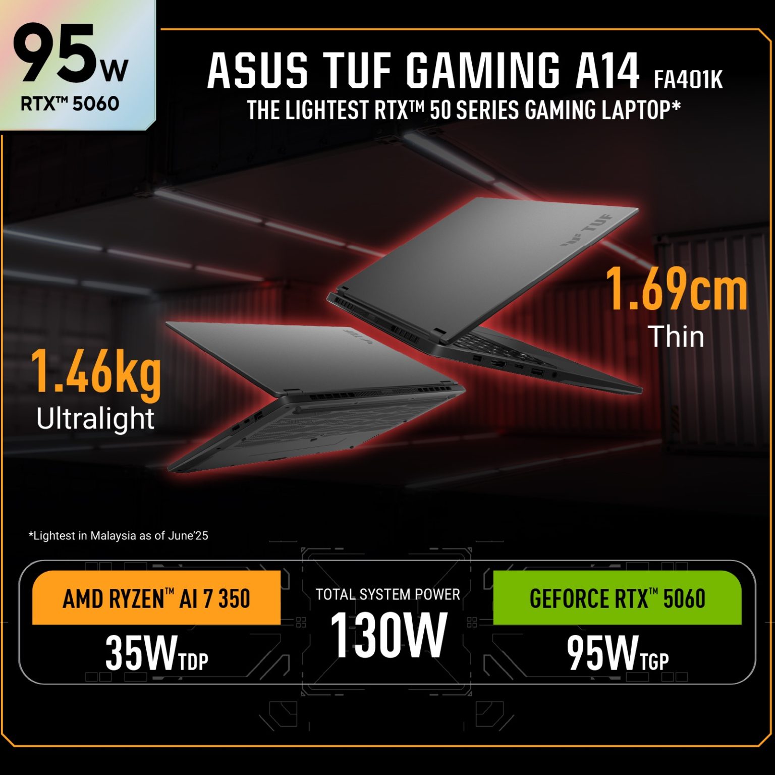 Komputer Riba Permainan TUF Dengan Siri RTX 50 Dilancarkan, Harga Dari ...