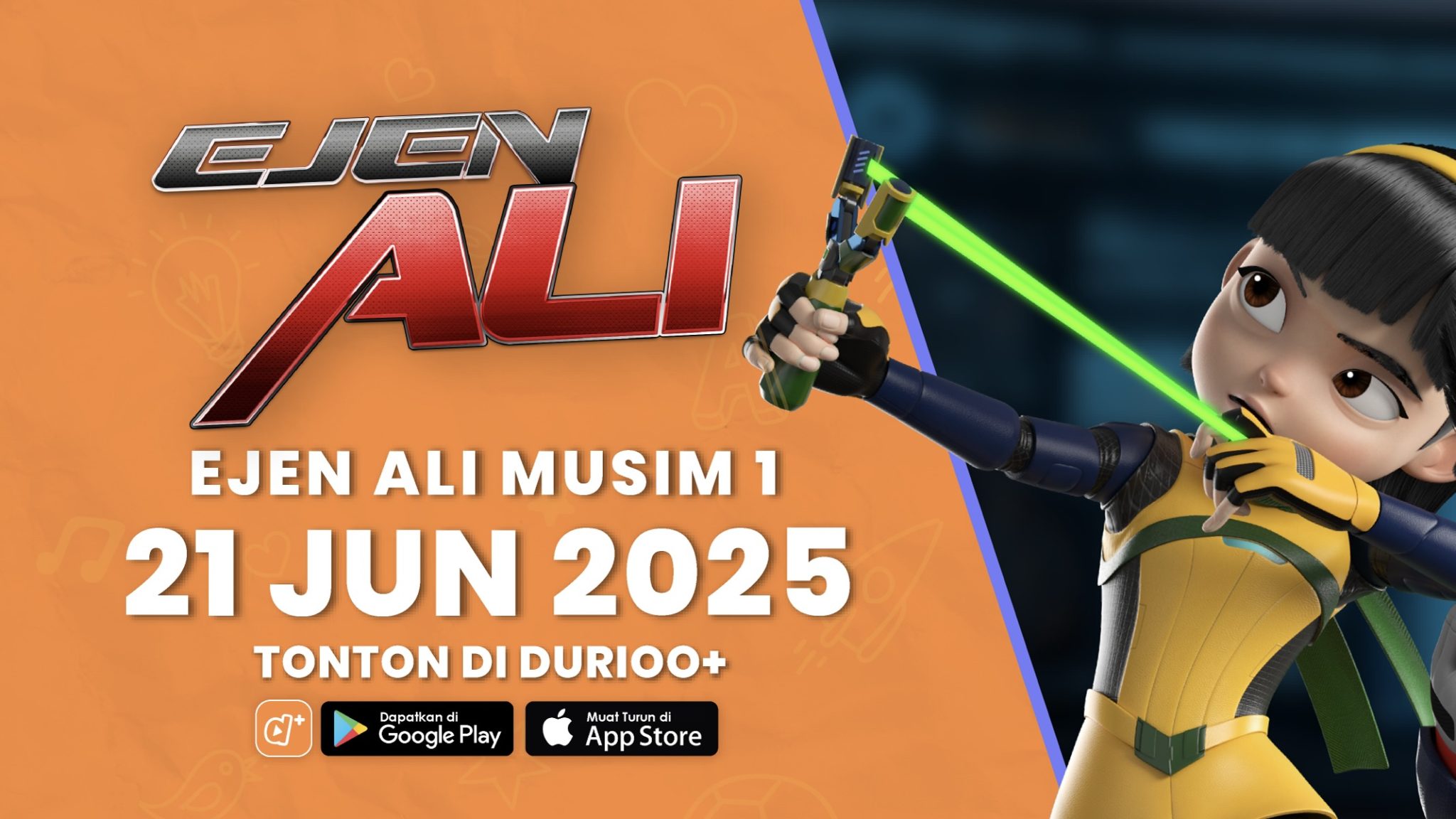 Ejen Ali Tiba Di Durioo+