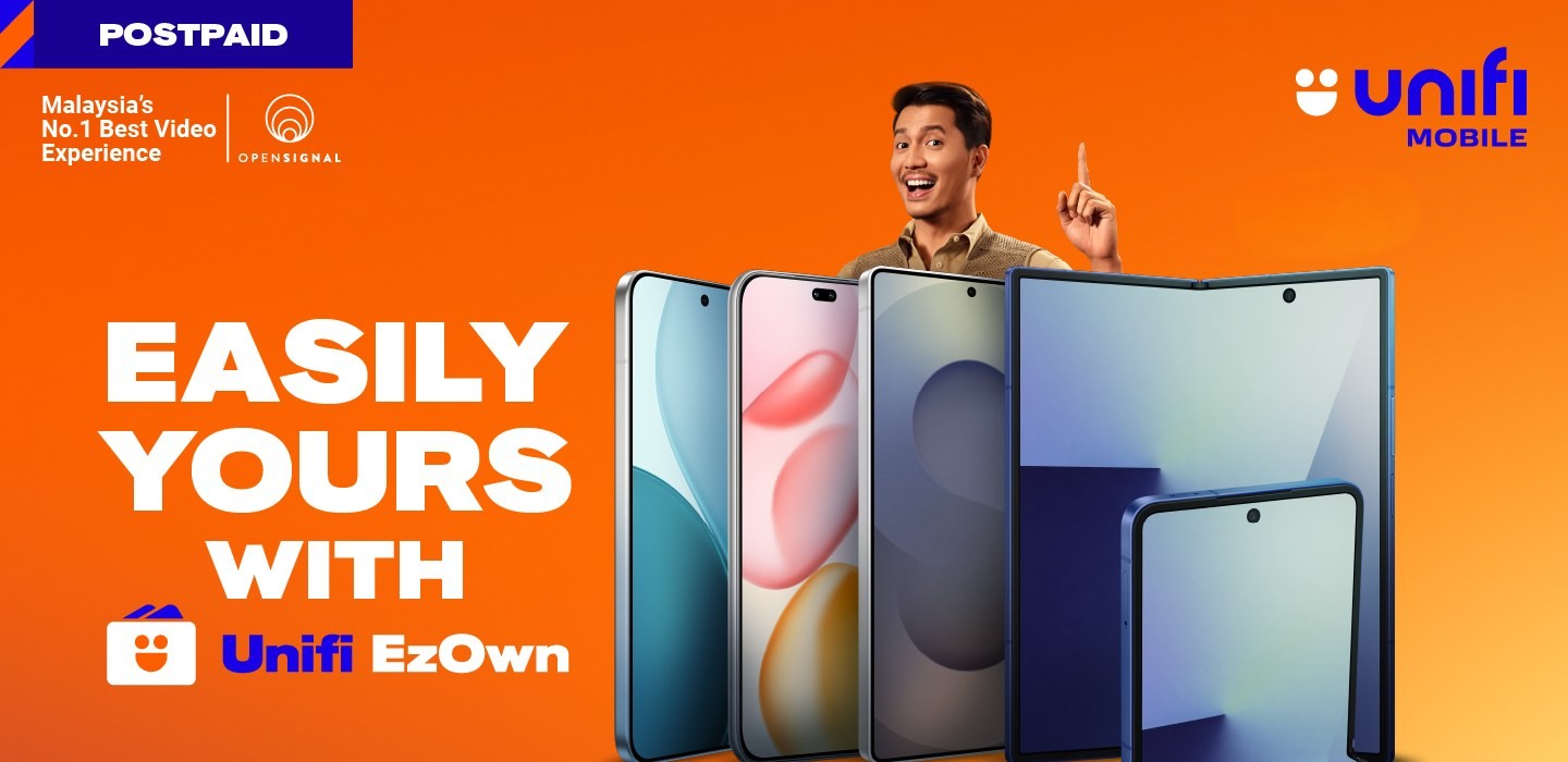 Rebut Telefon Pintar 5G Secara Percuma Sekarang Dengan Unifi EzOwn