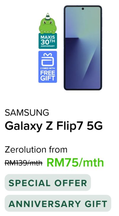 ‘Trade-In’ Dengan Maxis, Dapat Telefon Baru Dari RM0