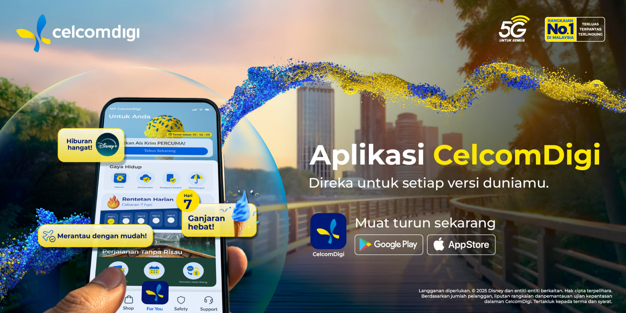 Aplikasi CelcomDigi Kini Rasmi, Tampil Lebih Kemas Dan Banyak Ciri ...