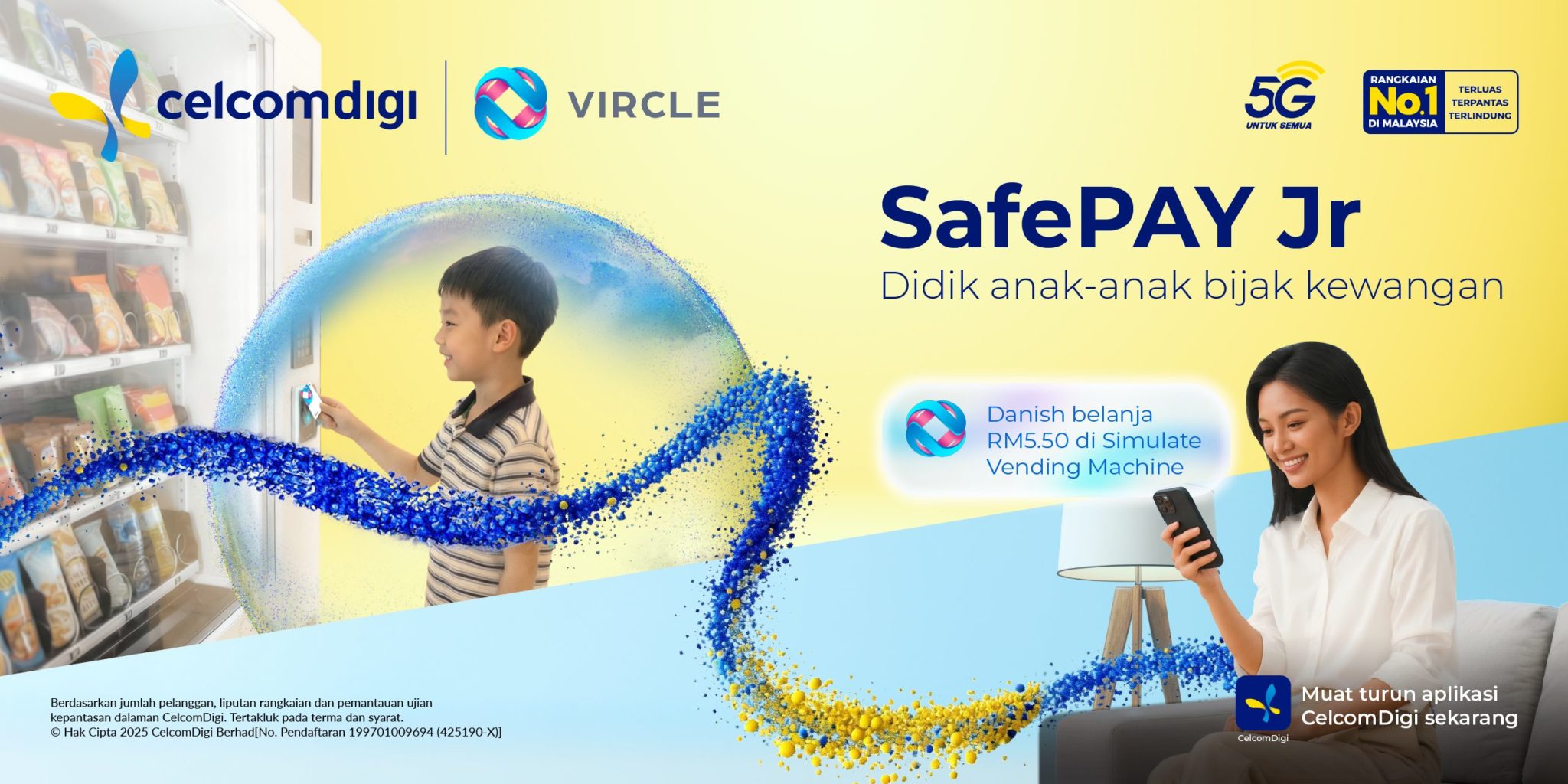 CelcomDigi Perkenal SafePAY Jr - Langganan Kad Prabayar Visa Untuk ...