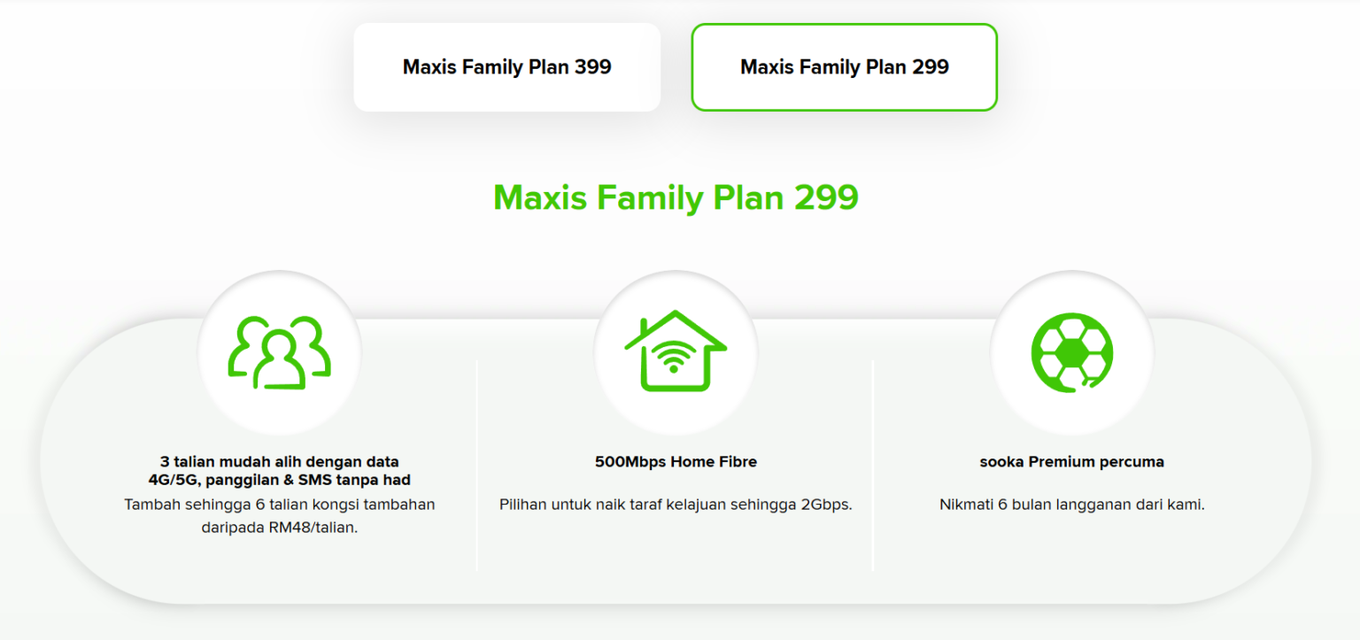 Maxis Perkenal 'Maxis Family Plan' Baharu