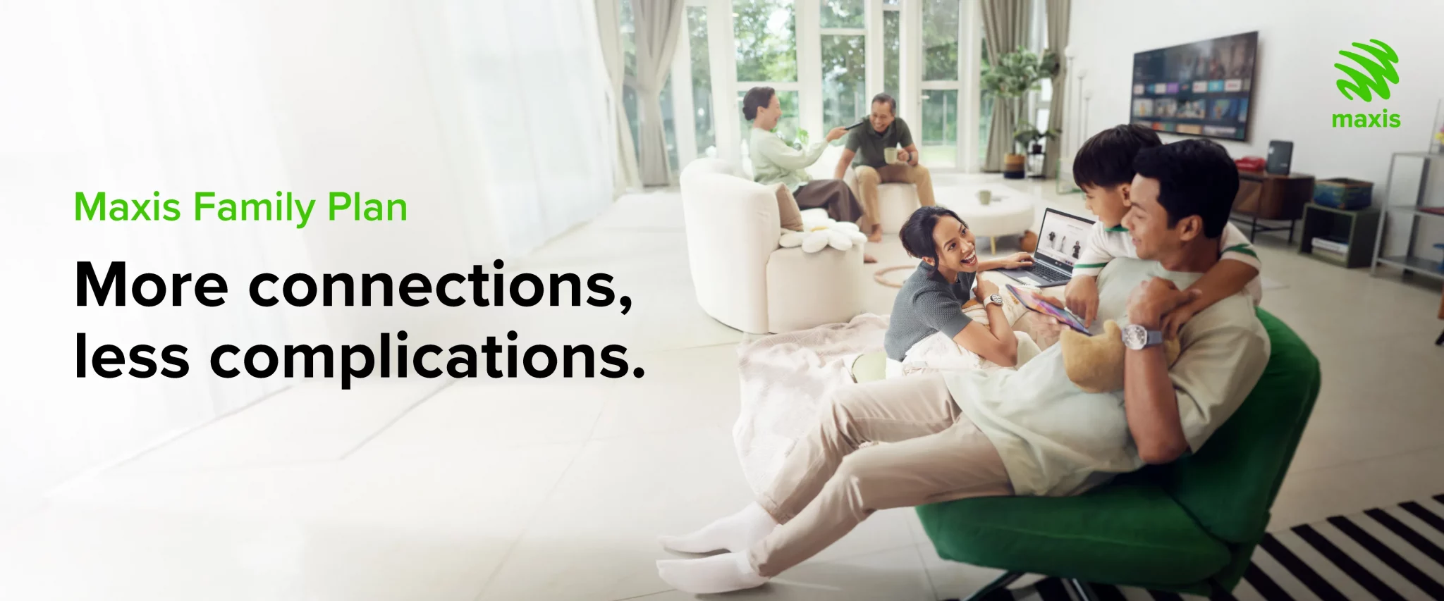 Maxis Perkenal 'Maxis Family Plan' Baharu