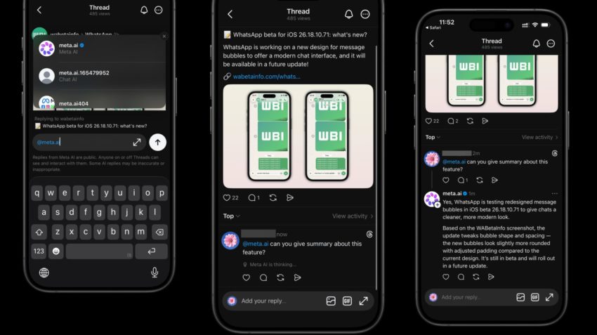Pengguna Threads Di Malaysia Kini Boleh Tag Meta AI, Dapatkan Respons Terus